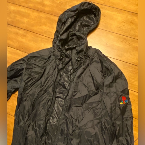 south bay sportswear | Jackets & Coats | Blk Zip Up Windbreaker With ...